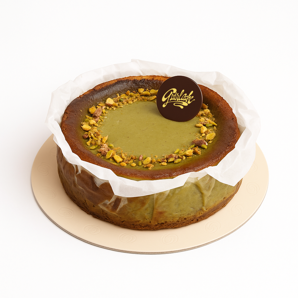 Tarta Cheese Cake de Pistacho (sin azúcar añadido) * - Guirlache Las Palmas
